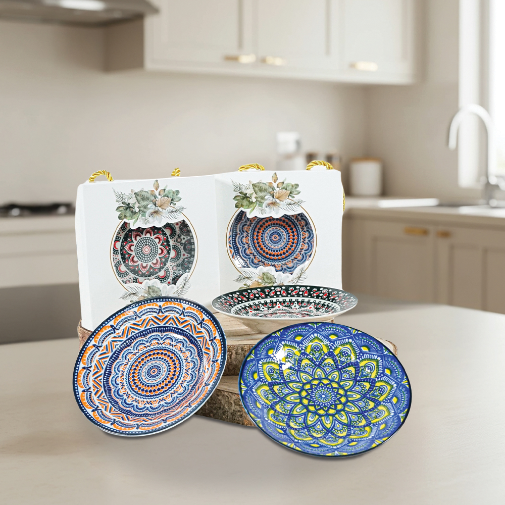 Exclusive Printed Ceramic Plate Door gift Vip Doorgift Murah Printed ...