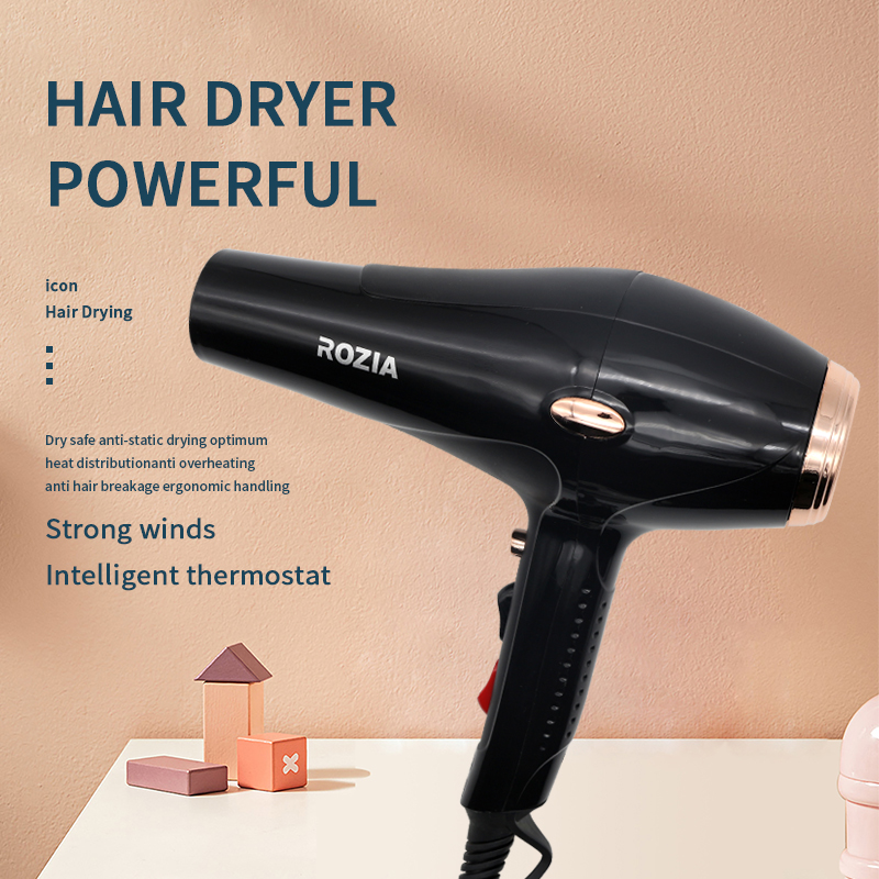 ROZIA Hair Dryer Professional Salon Pengering Rambut HC-8303 Ionic ...
