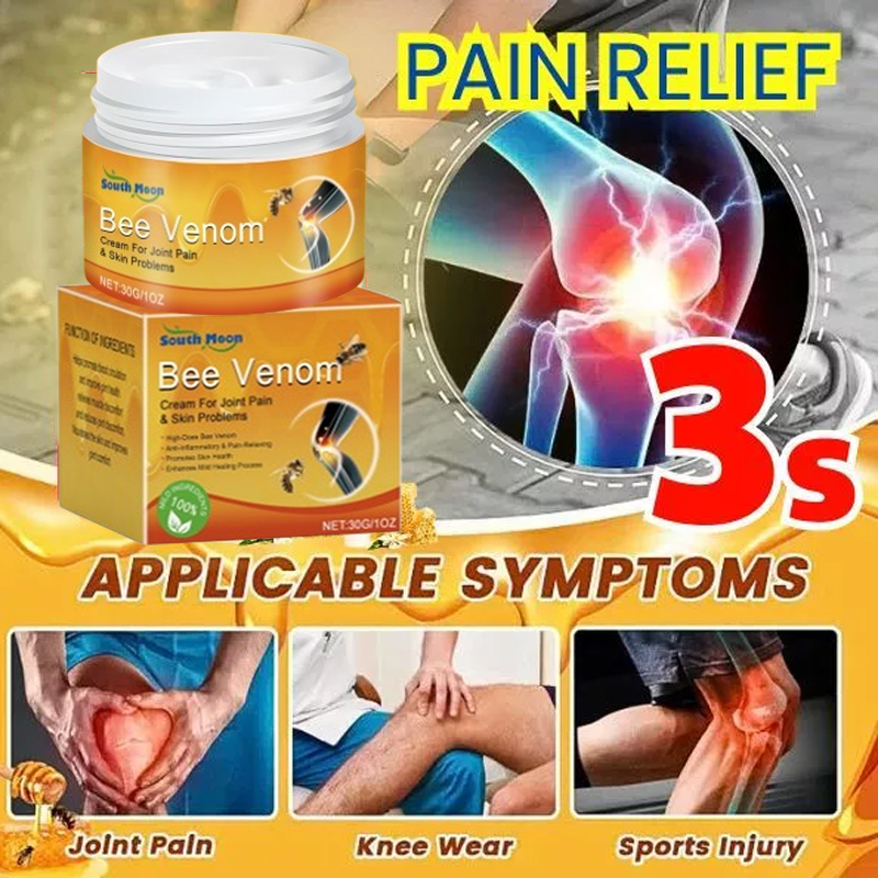 Ubat Sakit Lutut Bee Venom Joint Relief Cream Ubat Sakit Pinggang Dan ...