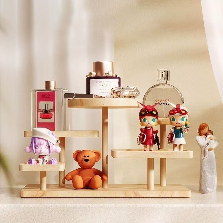 Multi-layer Display Stand Pop Mart Figure Display Storage Rack Perfume ...