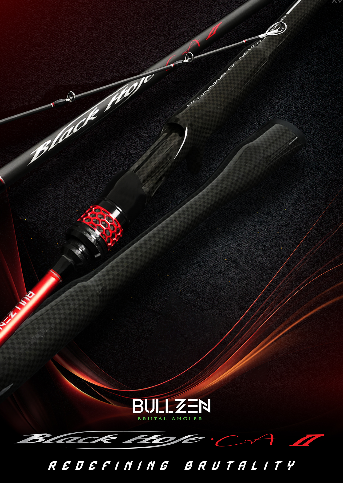 Bullzen Black Hole CA II Fishing Rod | Shopee Malaysia