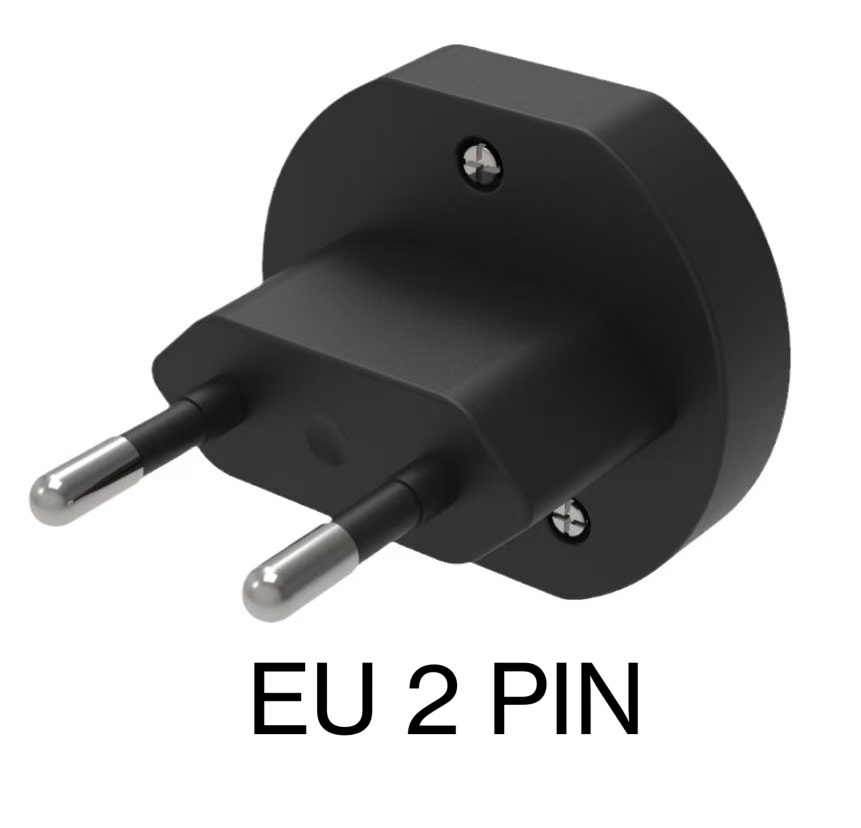 UK 3 PIN EU 2 PIN US CN Japan 2 PIN plug adapter for mcododo CH-5601 CH ...