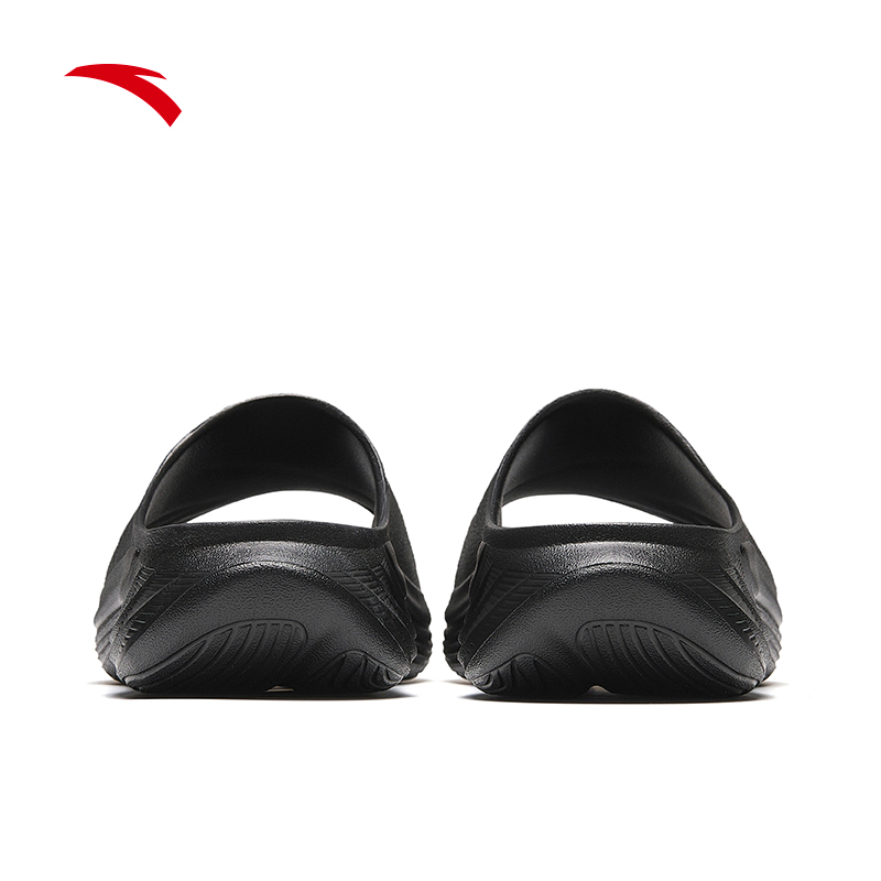 ANTA Men Basic Slippers Slippers 1125C8528-1 -Black (Selipar Lelaki ...