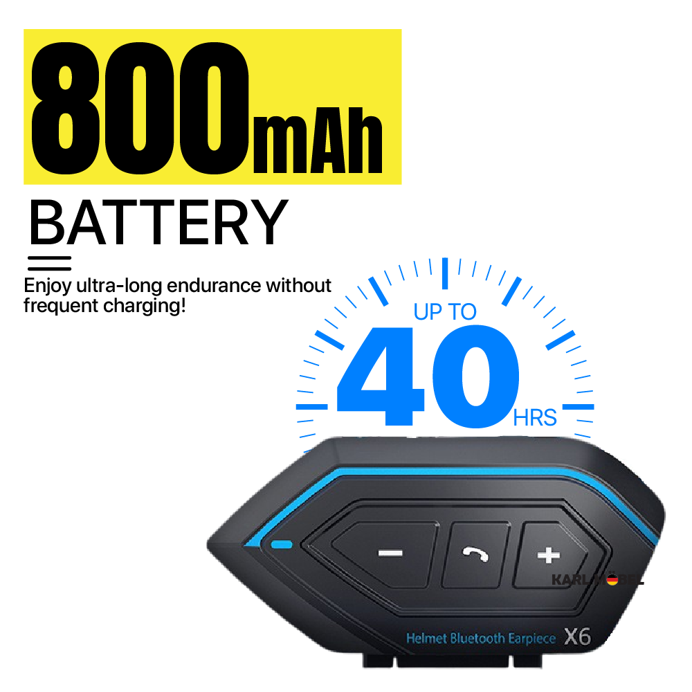 X6 Helmet Headset Motorbike BT Helmet Headphone Motorcycle Bluetooth ...