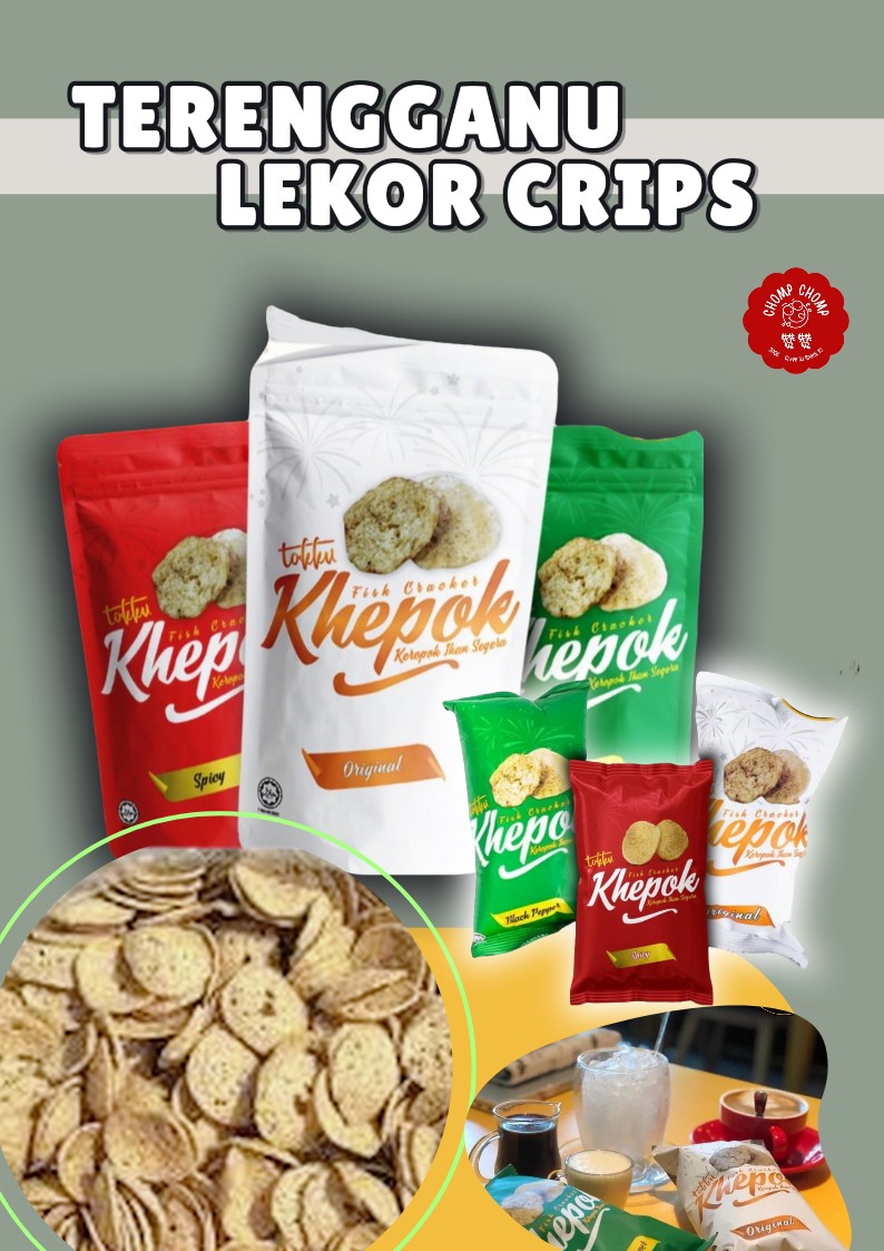 1x 150g TOKKU Keropok Ikan Segera | Fish Cracker | Rangup Lekor | Halal ...