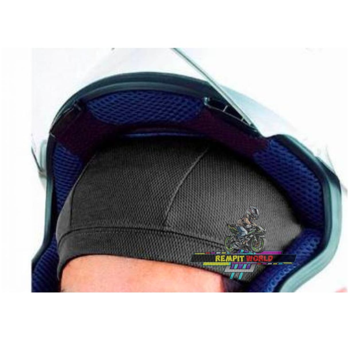 INNER CAP HEAD COVER HELMET RS TAICHI KAIN SARUNG KEPALA RIDING ...
