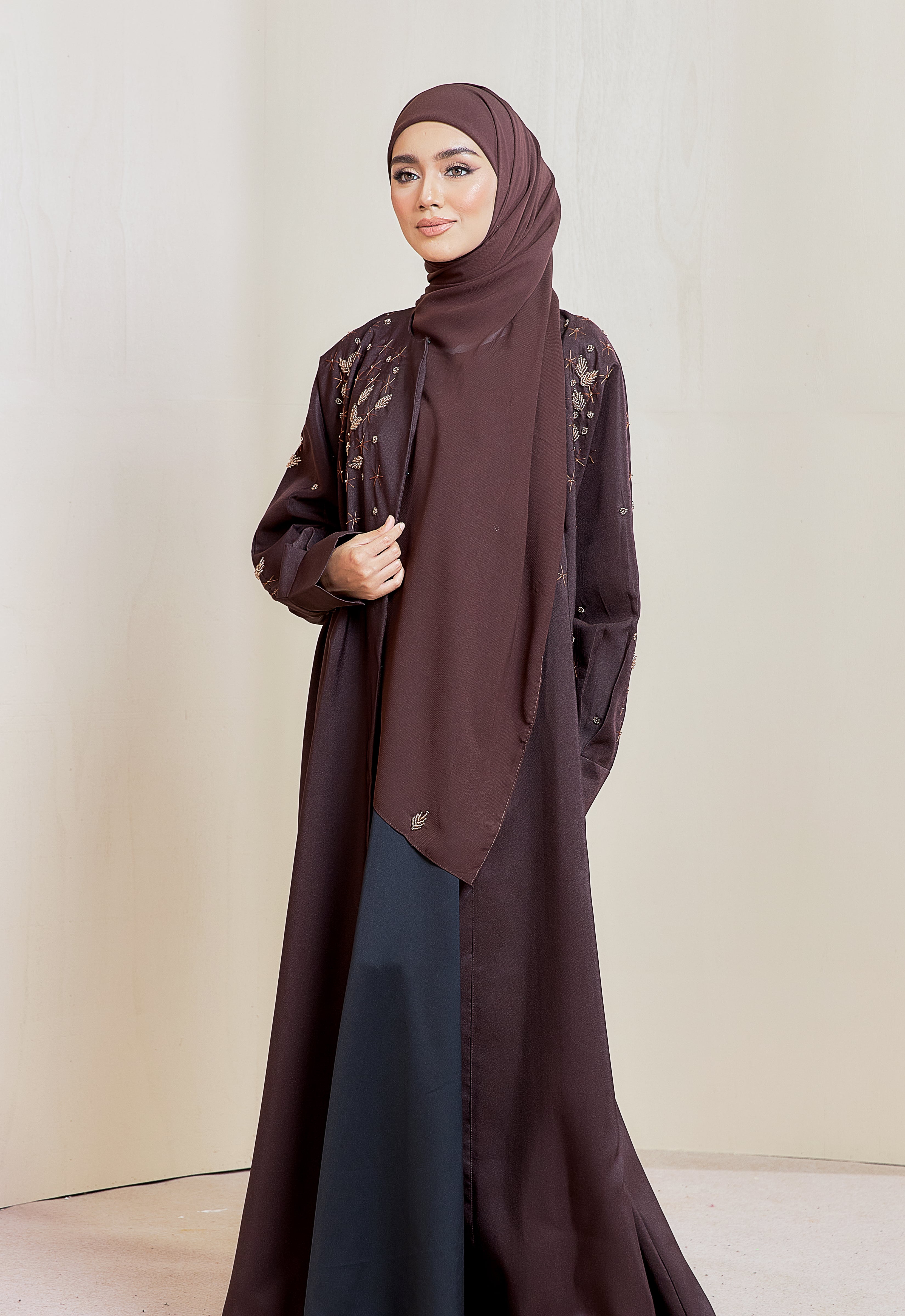 MINAZ ABAYA | JAMEELAH WOMEN ABAYA | Shopee Malaysia