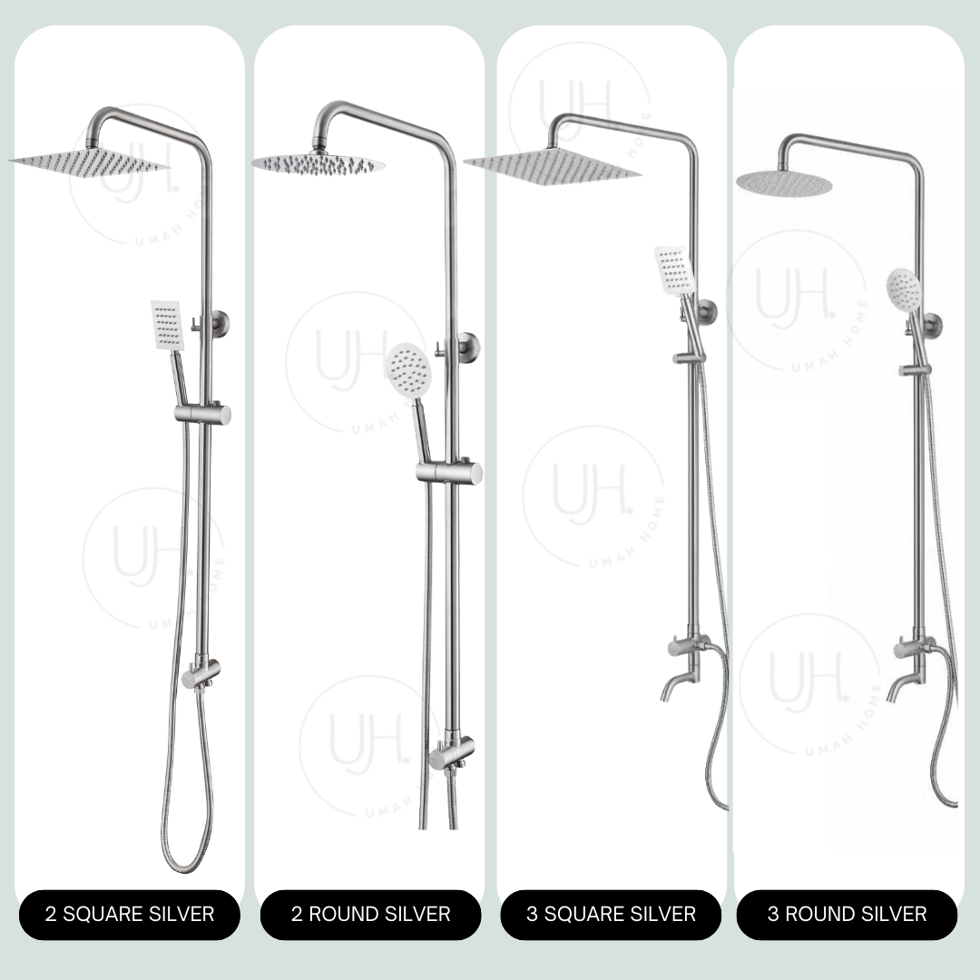 FREE SHIPPING JOVEN Water Heater Inverter DC PUMP shower set BLACK ...