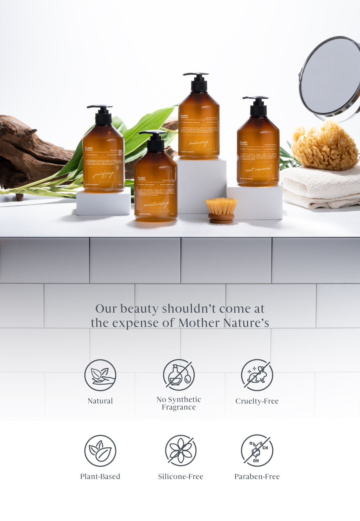 Plant Origins Root Renewal Hair Shampoo (500ml) | Shopee Malaysia