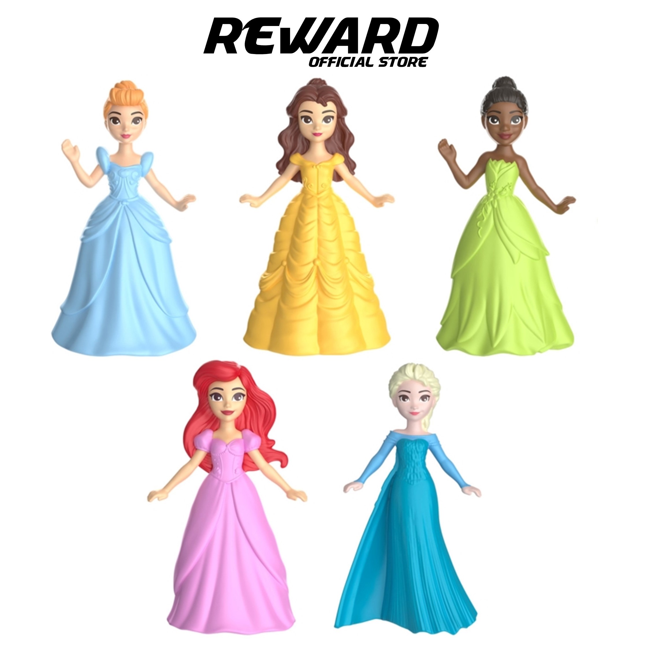 Mattel Disney Princess SD Mini Figs Assortment - HXH19 / Toys / Doll ...