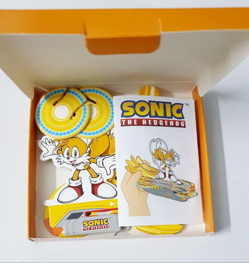 McDonald's McD Happy Meal Toy 2023: Sonic The Hedgehog - Tails ...