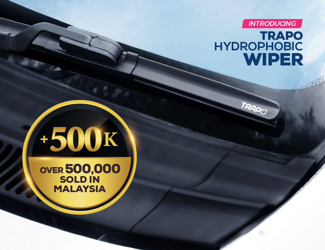 [FRONT WIPER] Trapo Hydrophobic Car Wiper Blades (windshield coating ...