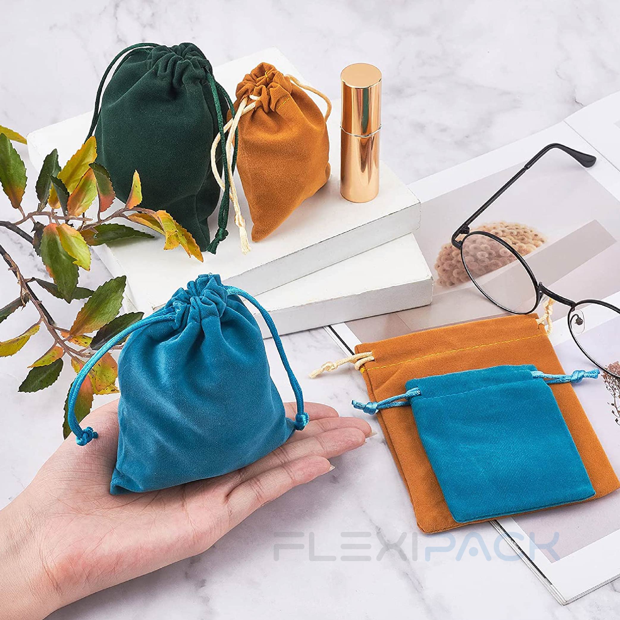 Velvet Beg Uncang Doorgift Beg Kecik Organza Pouch Mini Drawstring ...