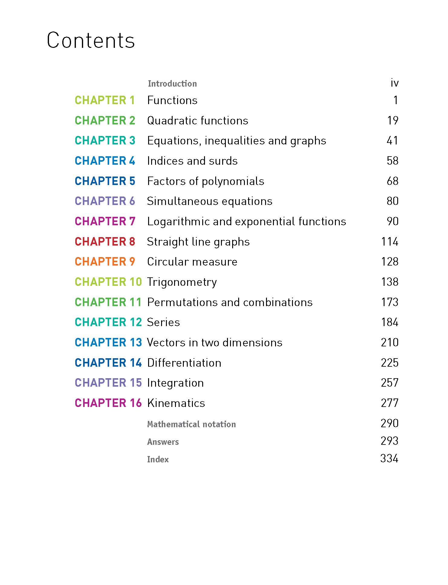 30.2 HODDER: IGCSE & O LEVEL Add Math TEXTBOOK (1st Edition, 2018) with ...