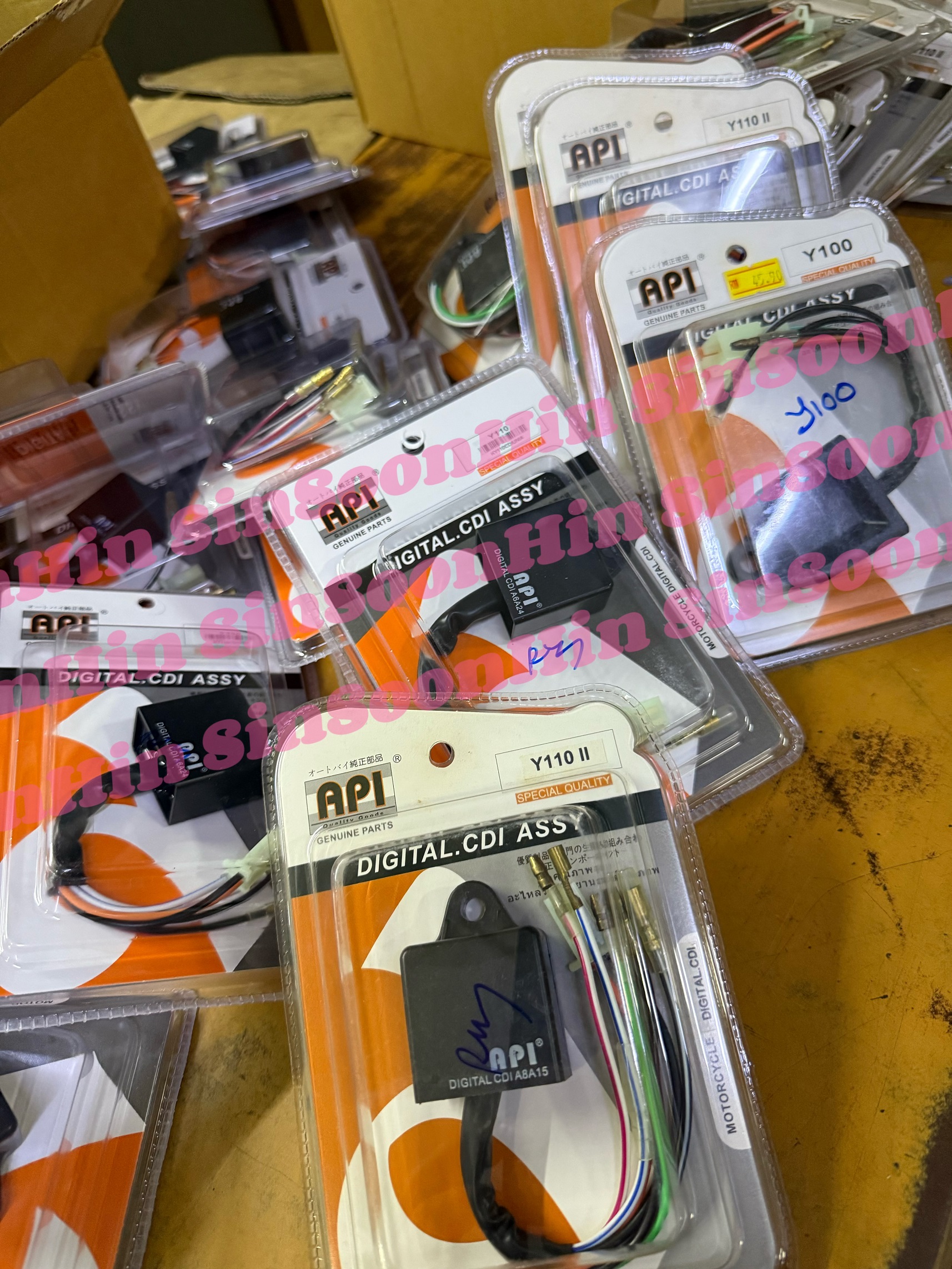 Yamaha Y110 SS2 Y100 Digital CDI Unit Brand API # cdi moto sstwo ss two ...