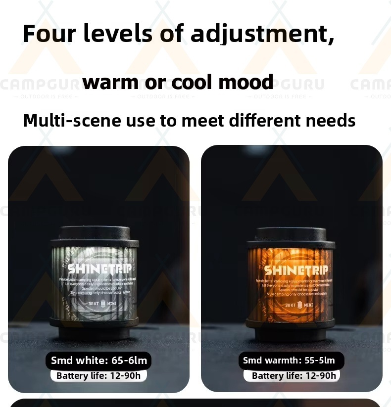 ShineTrip 05 Series Rotating 19 Light Tactical Ambient Lamp Rotate with ...