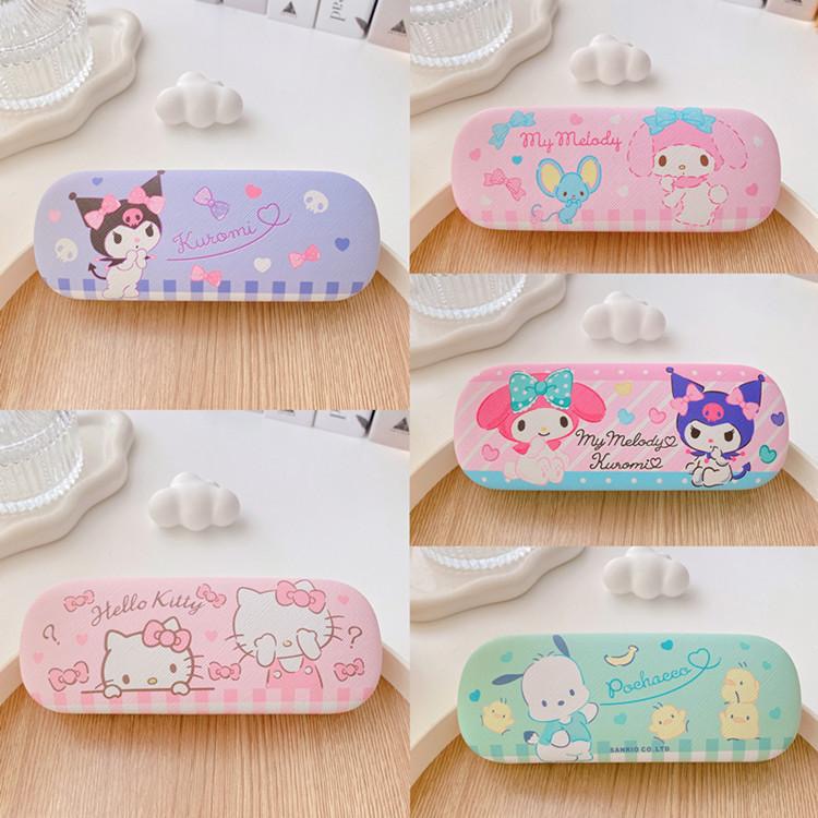 🔥 (Free Lens Cloth) Cute Cartoon Spectacle Case Glasses Case Eyewear ...