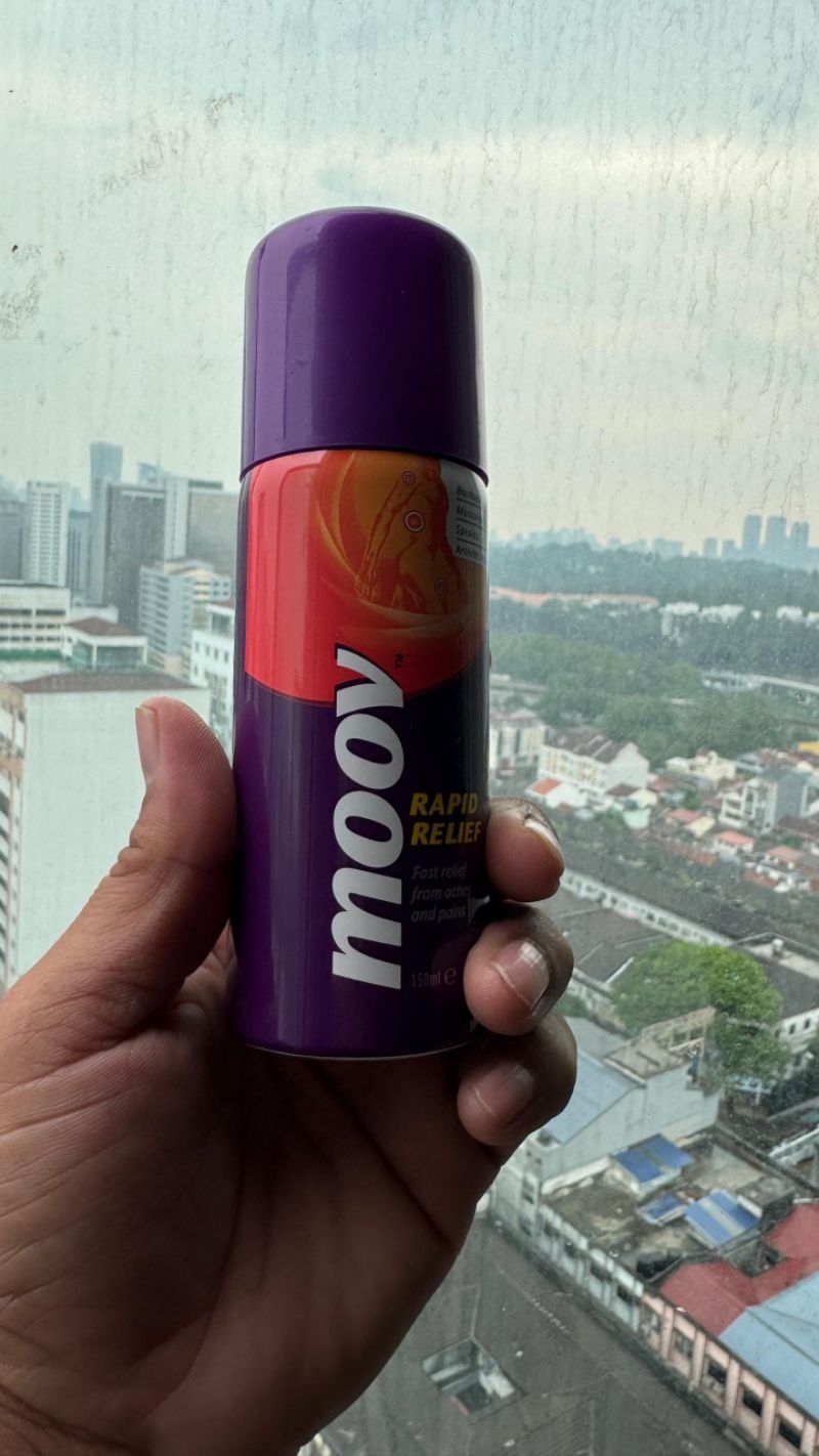 MOOV spray 150ml (first relief acne and pain) | Shopee Malaysia