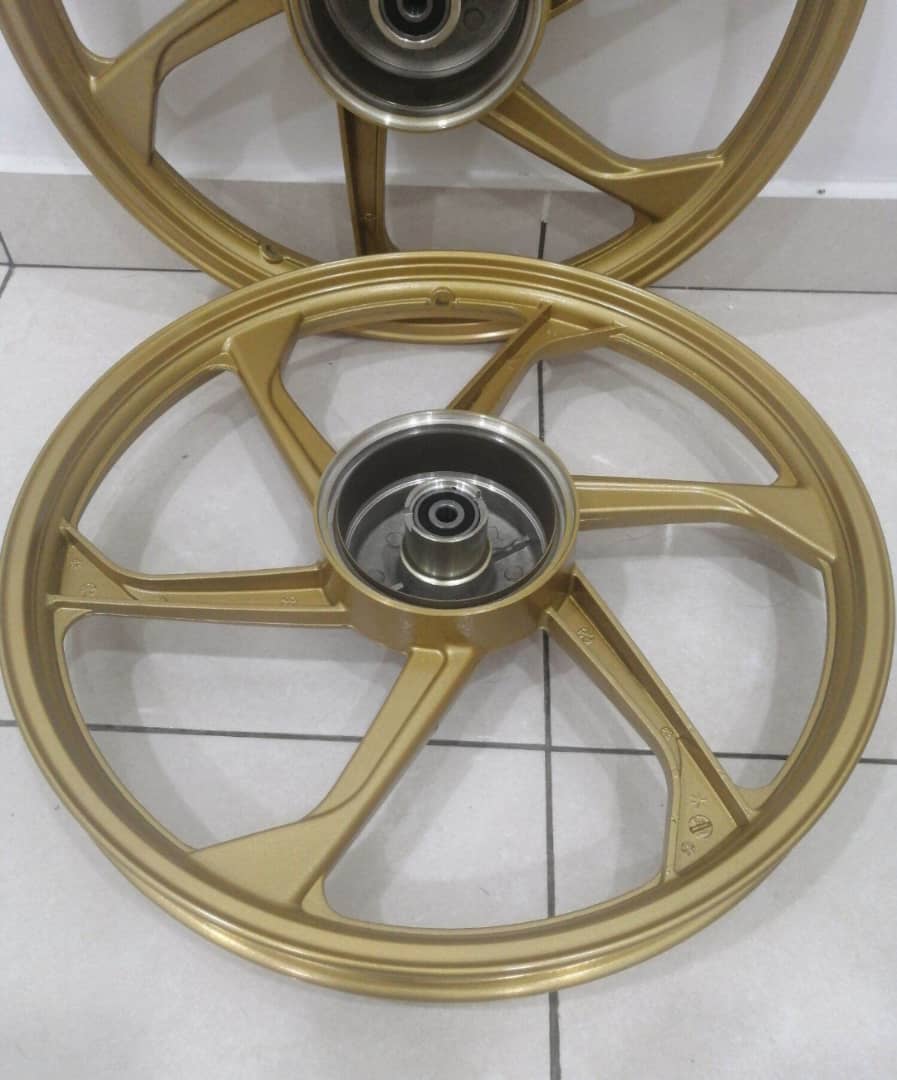 SPORT RIM EX5 HIGH POWER / EX5 CLASS / EX5 LAMA -SIAP BEARING DAN BUSH ...