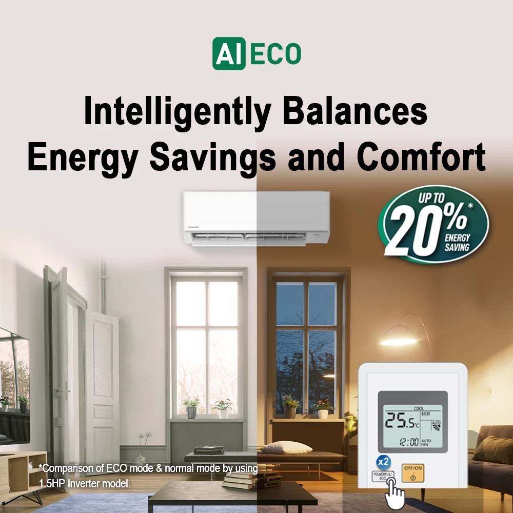 [𝐅𝐫𝐞𝐞 𝐈𝐧𝐬𝐭𝐚𝐥𝐥𝐚𝐭𝐢𝐨𝐧 & 𝐃𝐞𝐥𝐢𝐯𝐞𝐫𝐲] Panasonic Inverter Air Conditioner LU 5 ...