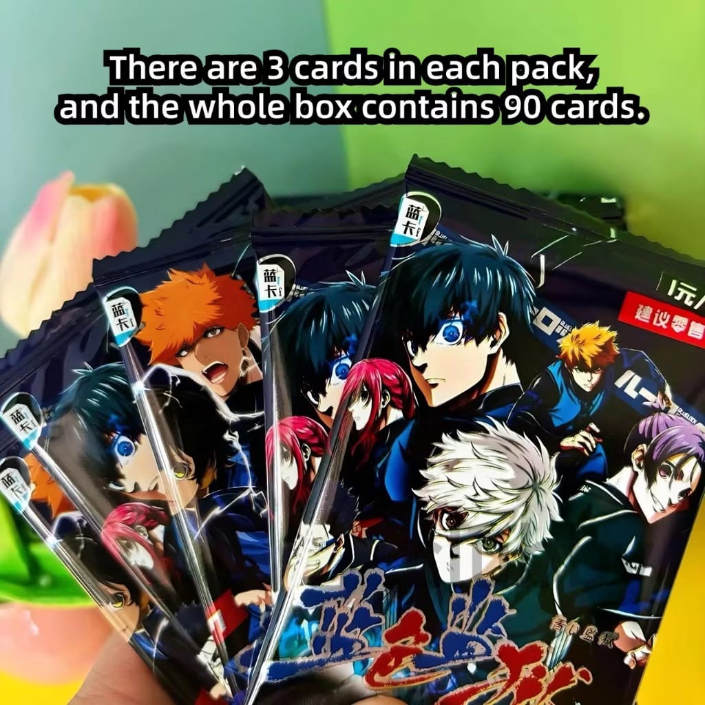 (Ready Stock) Blue Lock Thick Card TCG Nagi Seishiro Rare LSR/ER/QR ...