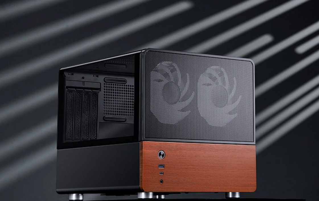 JONSBO V12 | BLACK / WHITE | 270° HYPERBOLIC SIDE VIEW GLASS | M-ATX ...