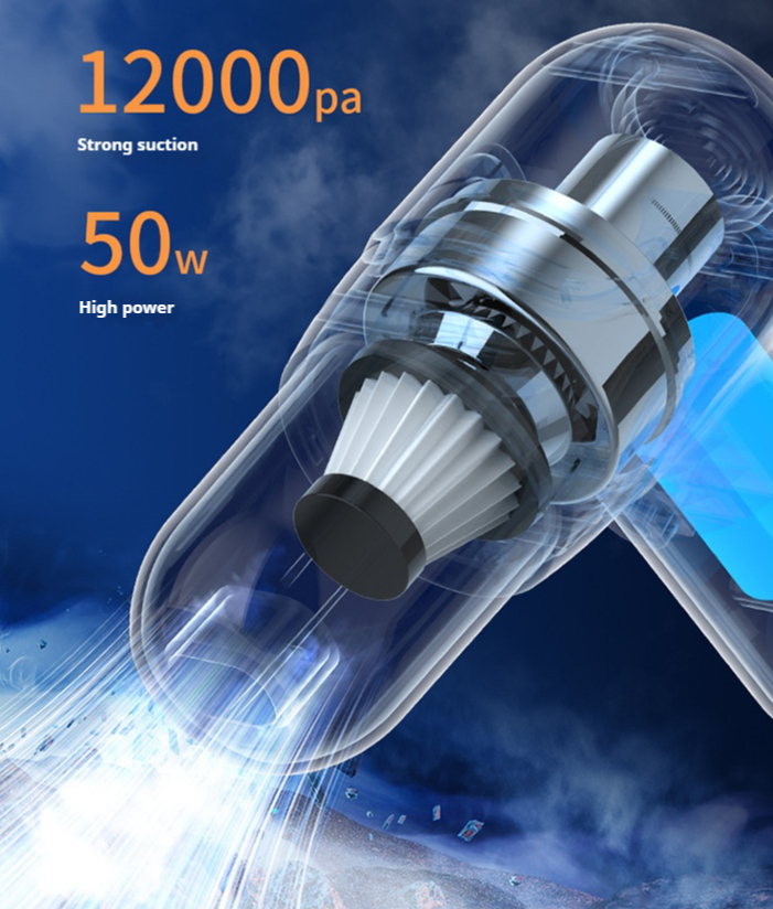 Perysmith car vacuum cleaner three in one wireless charging high-power ...