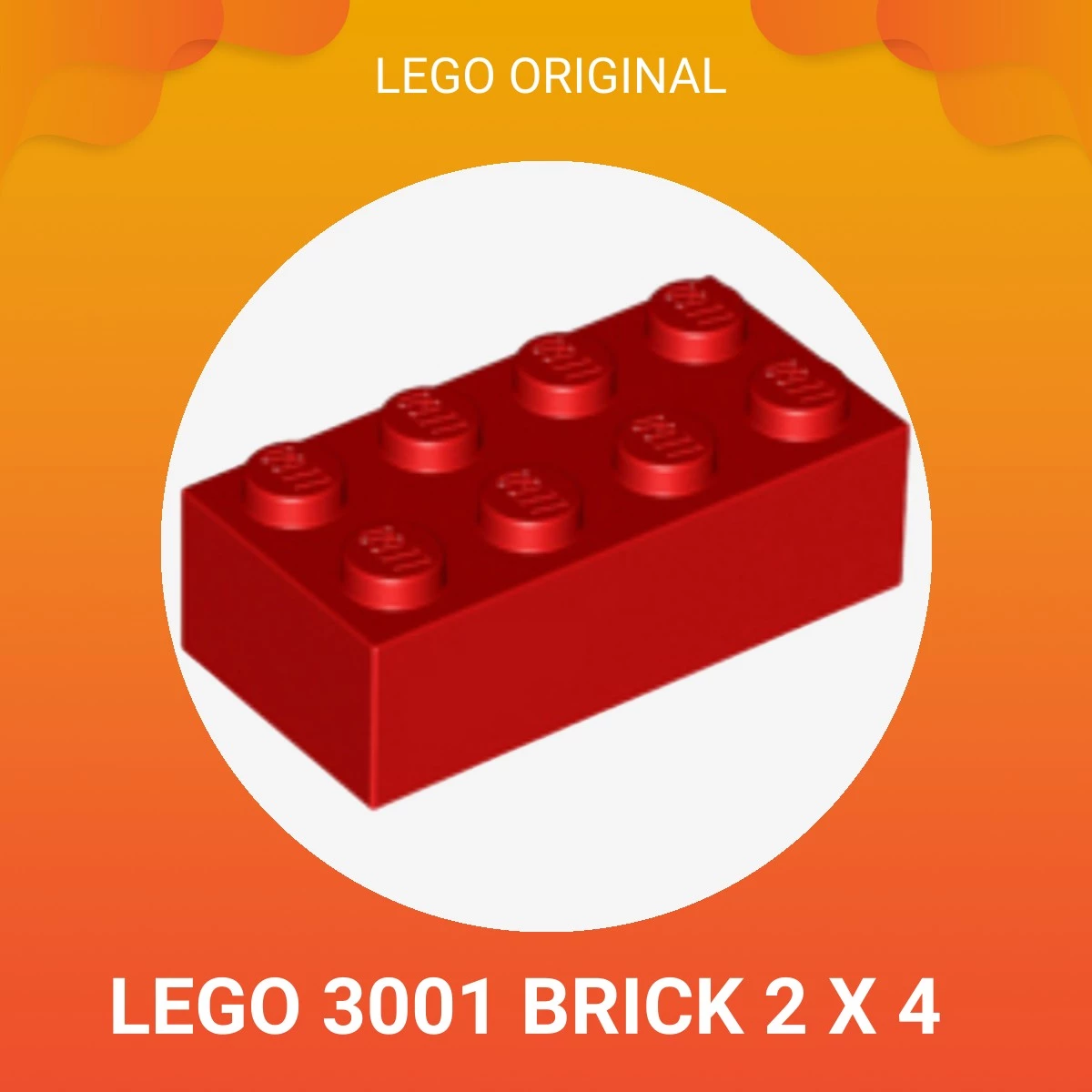 LEGO PART 3001 - BRICK 2 X 4 | Shopee Malaysia