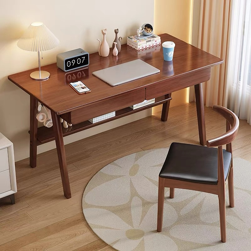 SEVENWOOD Study Table Set Meja Belajar 120/140 CM Computer Table Meja ...