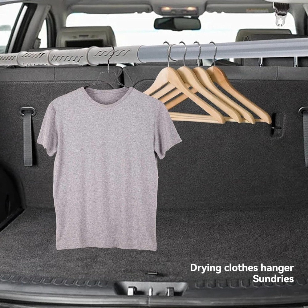 Universal Car Hanger Length Adjustable Extended to 1640mm Auto Car Coat ...