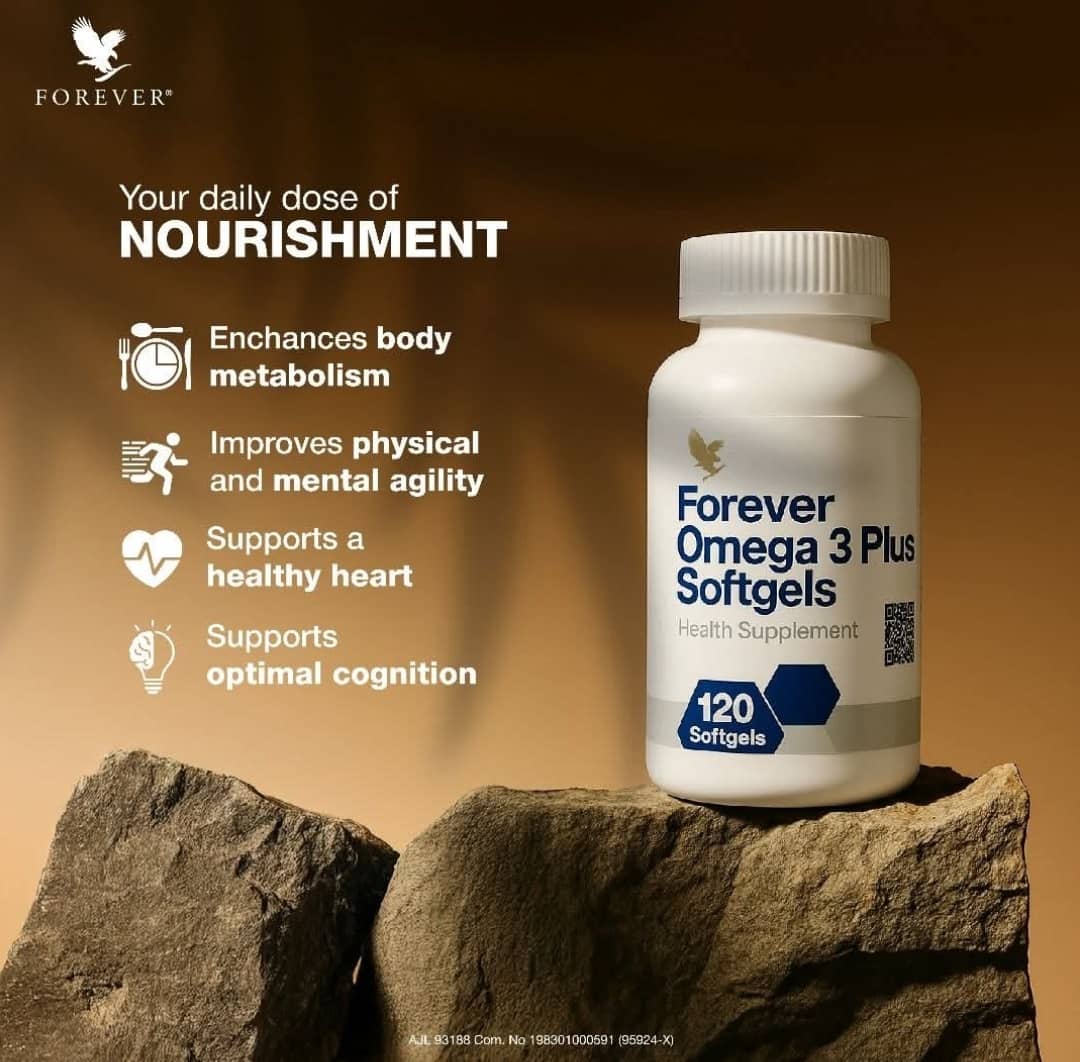 Forever Omega 3 Plus 《EXP 12-2026》 / Fish Oil / Minyak Ikan/ Arctic Sea ...