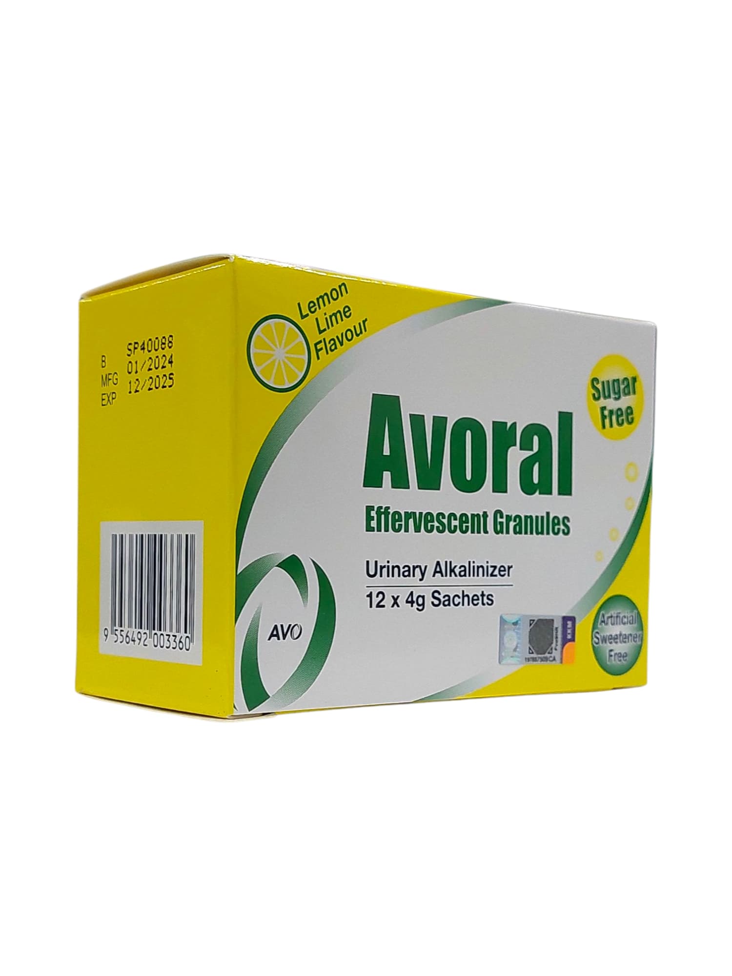 AVORAL Effervescent Granules 4G (1BOX 12'sachet) (Urinary Alkalinizer ...