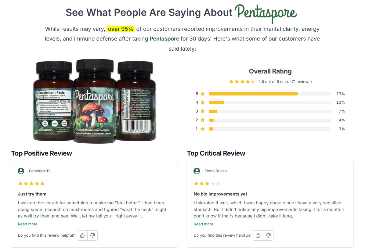 NUTREANCE PENTASPORE - Natural Cognition and Strengthen Immunity ...