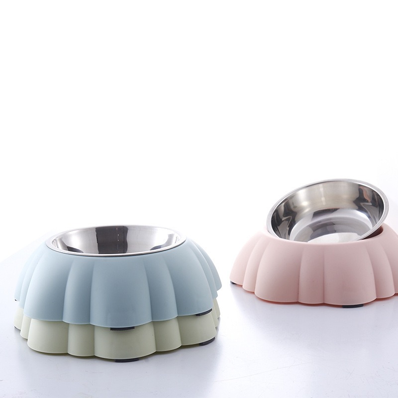 [PREMIUM] 165 Japanese Pastel Color Quality Shell Shape Pet Bowl Feeder ...