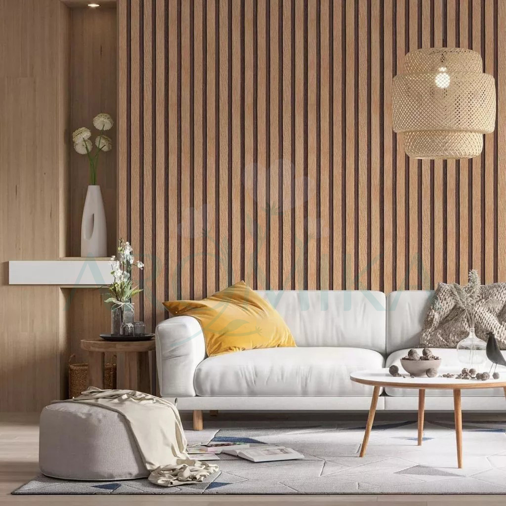 AROMIKA 40CM*10M Wood Wall Panel Wallpaper Waterproof Mildew-proof ...