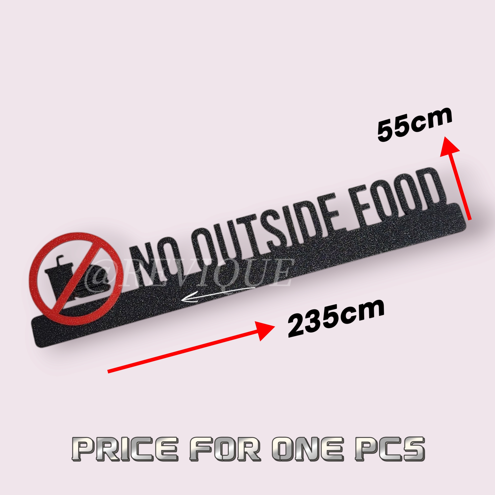Modern 3D Signs for Cafe, Restaurant, Hotel, Clinic - No Entry / Toilet ...