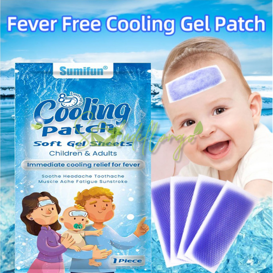 Extra Cool Cooling Patch High Fever Demam Panas Bayi Kanak Heat Relief ...