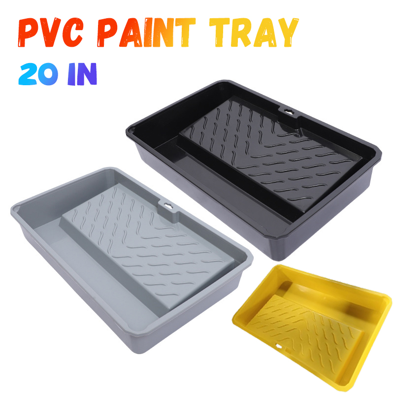 Paint Roller Tray Plastic Pallets Mixing Container Drawing Tool Roller ...