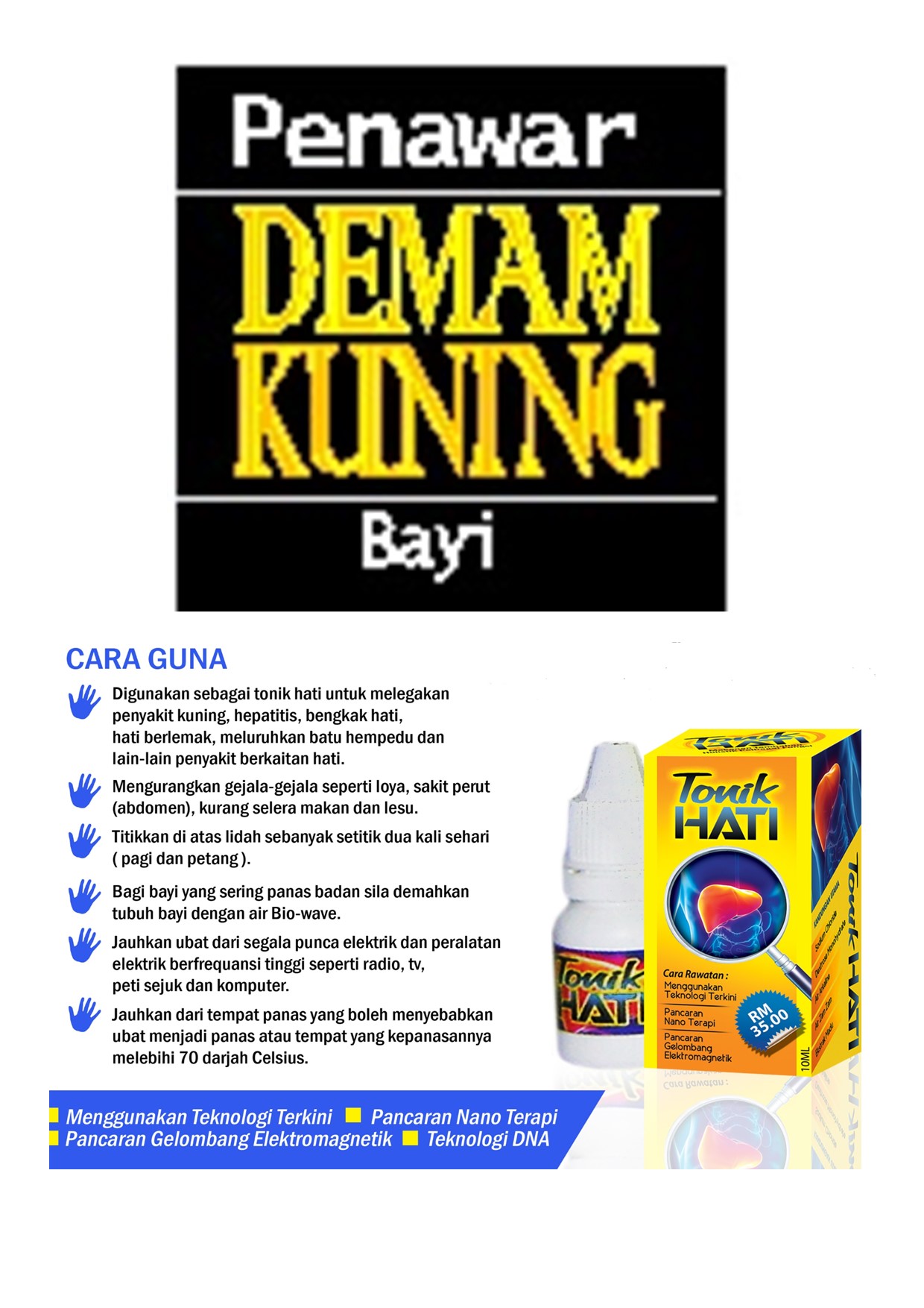 Ubat Demam Kuning Homeopathy 10 ml, Free ubat demam, batuk dan selesema ...