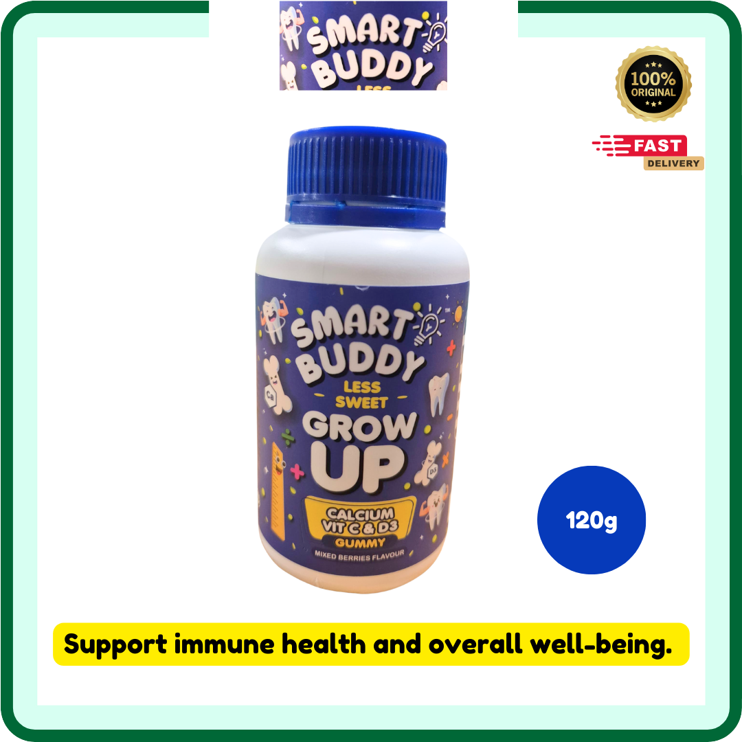 Smart Buddy gummy | Smart Buddy Fibre up | Smart Buddy Grow Up | 120g ...