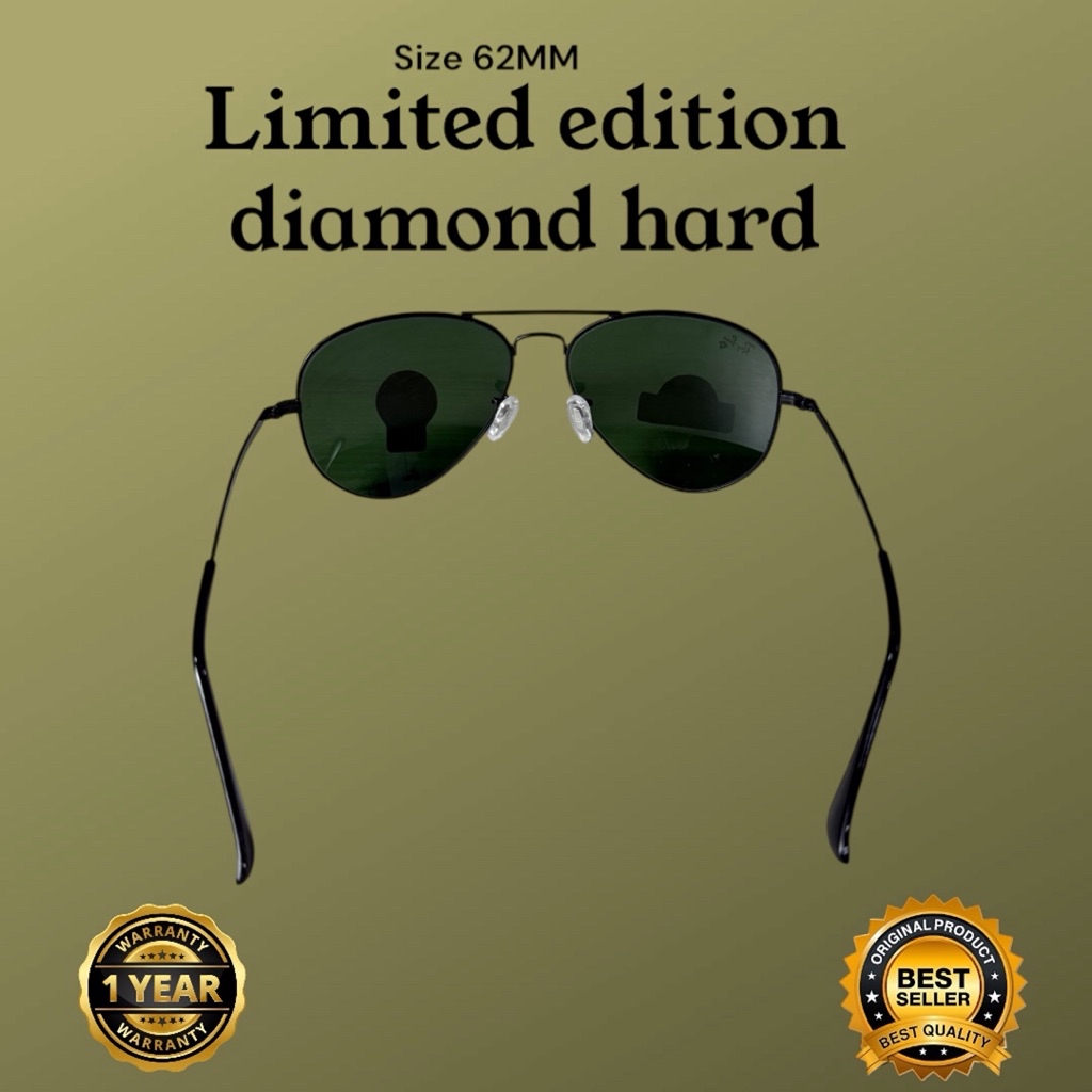 DIAMOND HARD USA SPECIAL EDITION LIMITED LENS KACA UV400 62MM | Shopee ...