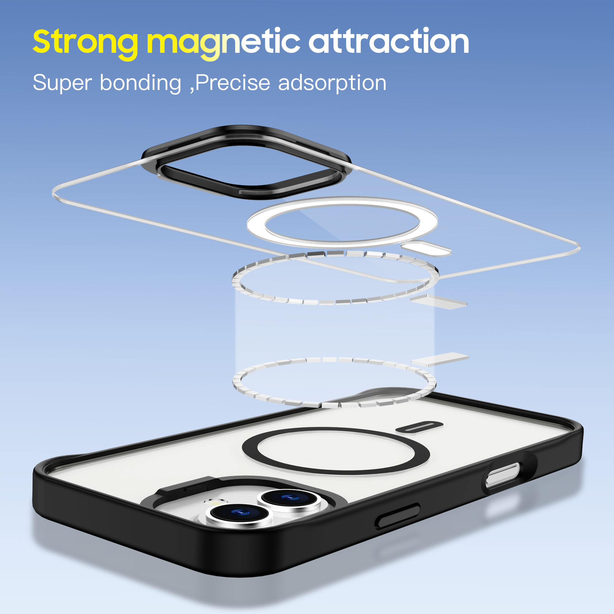 MOSS Magic Cool Armor Phone Case for iP 14/15/16/Pro/Pro Max - Design D ...