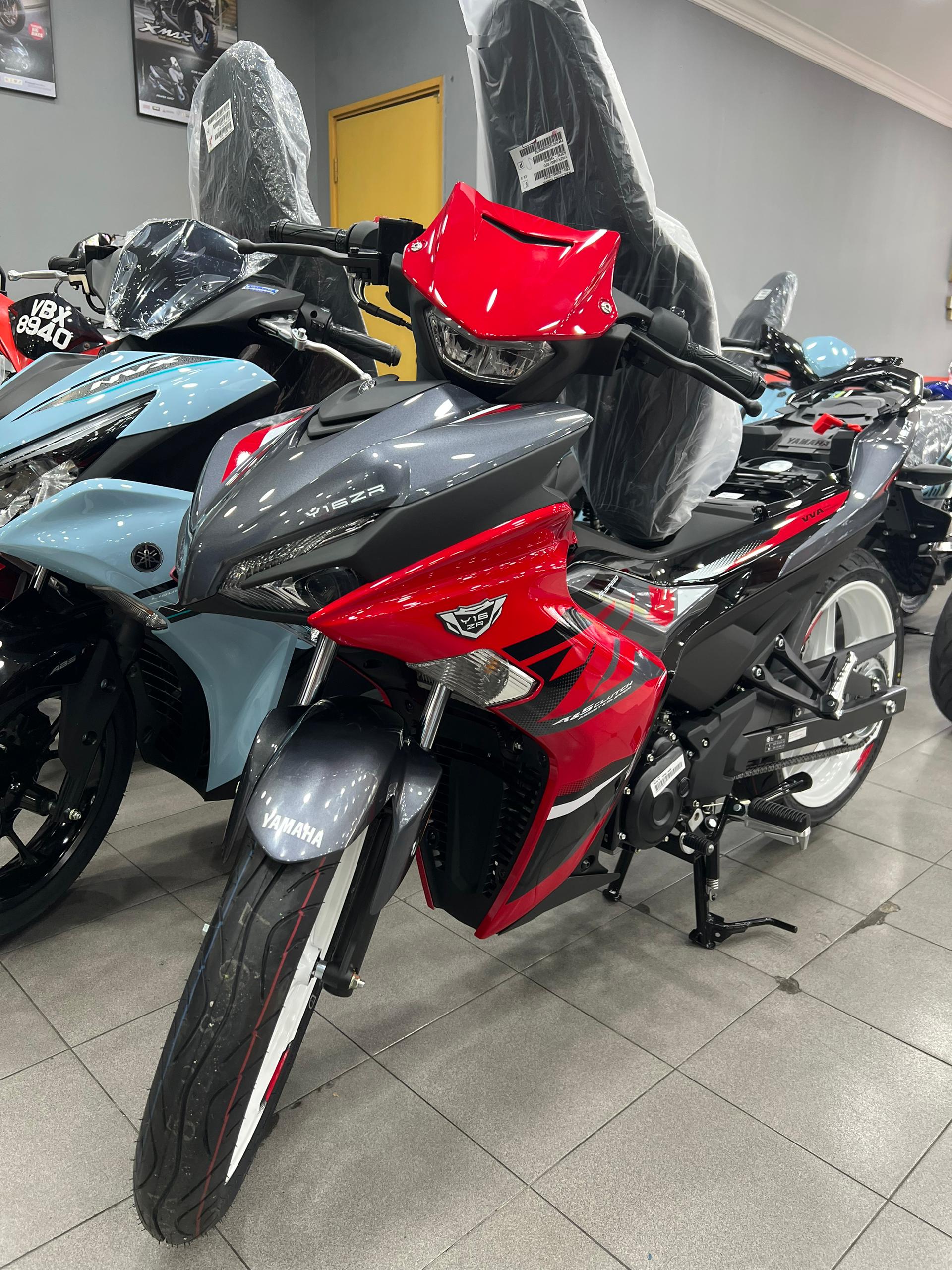 YAMAHA Y16ZR ABS Y16 V2 ABS (UNREGISTERED) VIOLET KNIGHT / MAG GREY ...