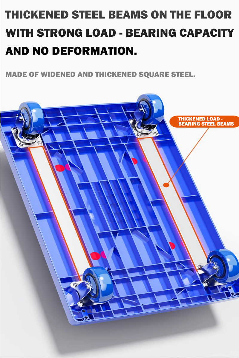 Trolley Heavy Duty Troli Barang Foldable 1000KG Hand Truck 手推車 拉貨 Troli Beroda | Shopee Malaysia