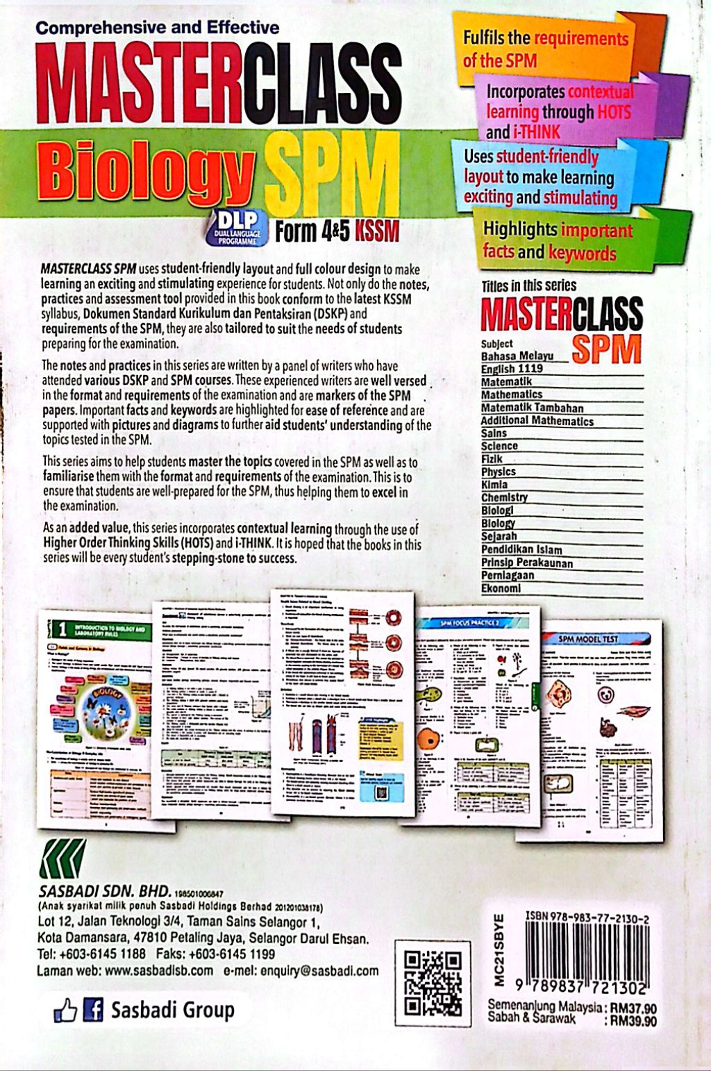 SASBADI MASTERCLASS SPM | Shopee Malaysia