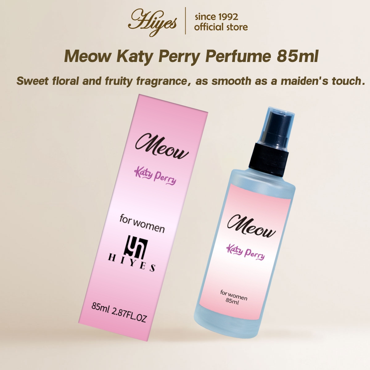 HIYES【Buy 1 Take 1】Meow Katy Perry Perfume 85ml Subtle Vanilla Aroma ...
