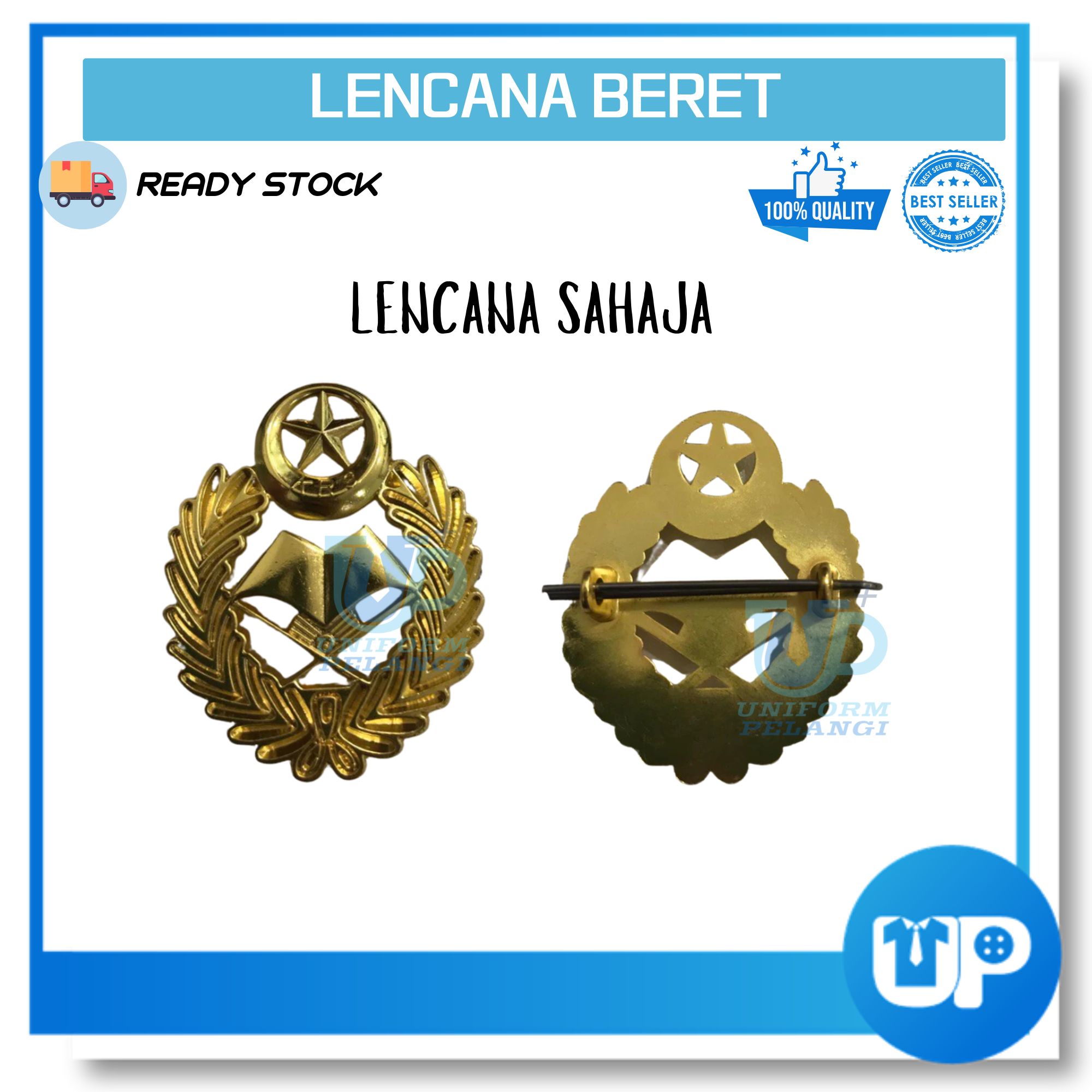 Beret KRS TKRS Hijau Kadet Kadet Remaja Topi Kosong / Beret Set Beret ...