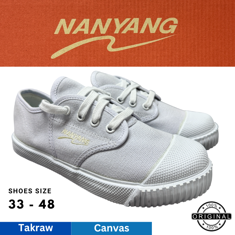 (Size 33-48) NANYANG Original Kasut Takraw Bola Sepak Kasut Sekolah ...