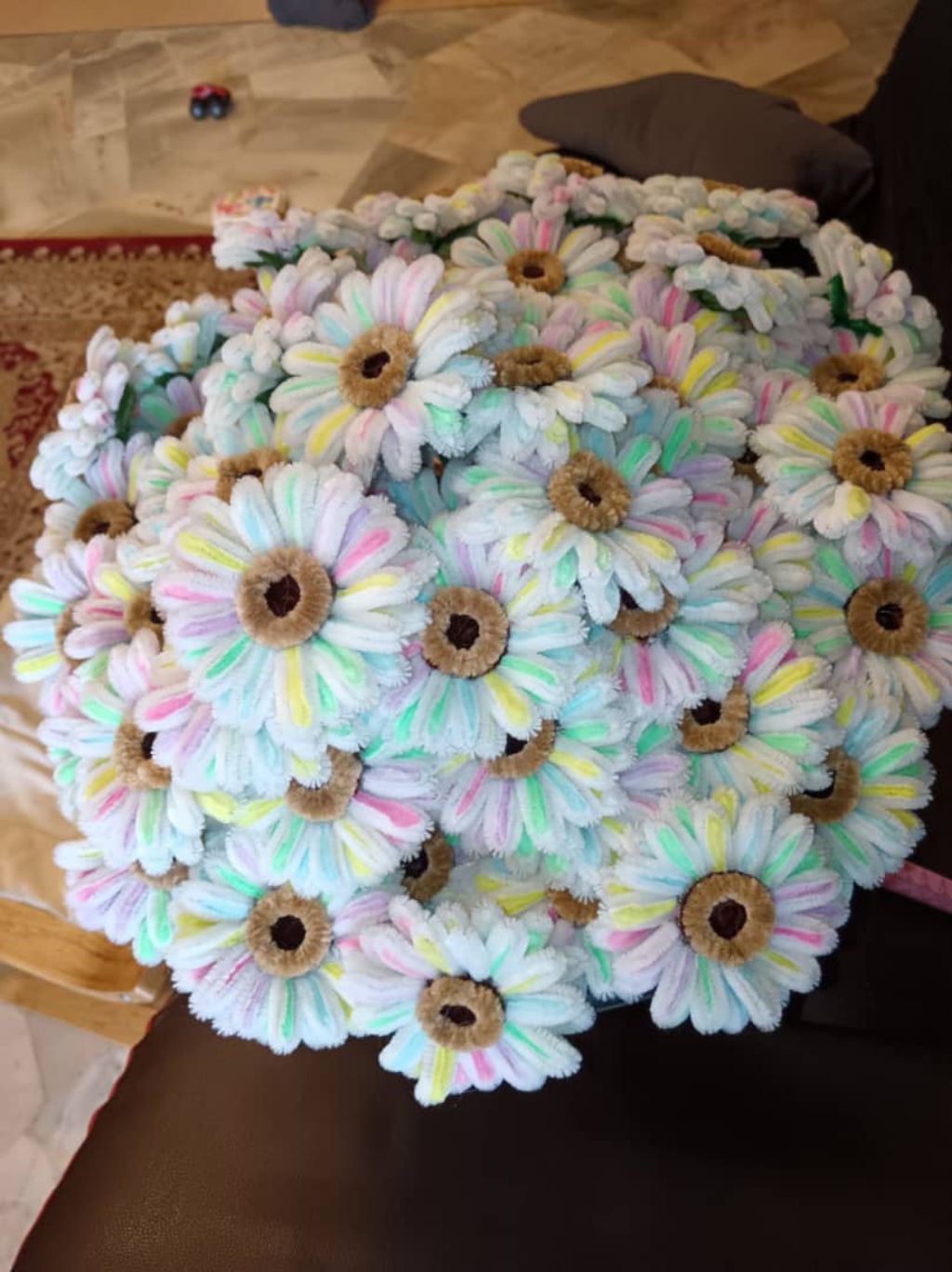 CHENILLE FLOWERS/BUNGA KAWAT BULU | Shopee Malaysia