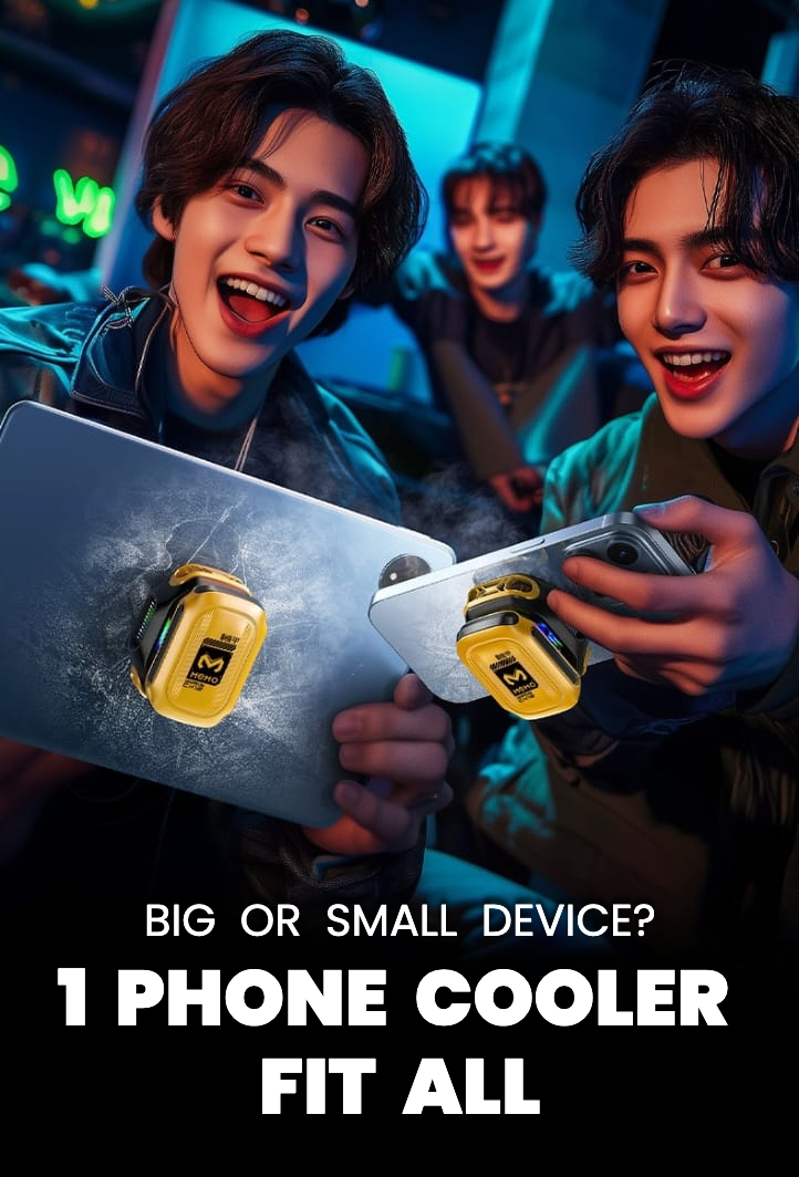 Phone Cooler MEMO CX12 Gaming Mute Dissipate Fan Cooling Radiator ...